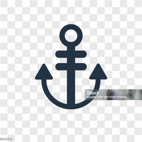 투명 한 배경 앵커 투명도 로고 디자인에 고립 된 앵커 벡터 아이콘 0명에 대한 스톡 벡터 아트 및 기타 이미지 0명 강철 골동품 Istock