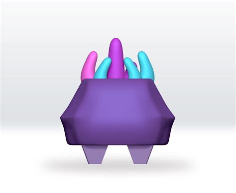 🗺️ Dandys World Thorned Geode Pebble Stl 3d Model Character Fanart・ Stl