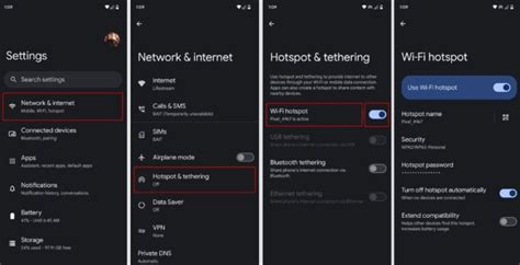 How To Configure Hotspot On Androidioswindows