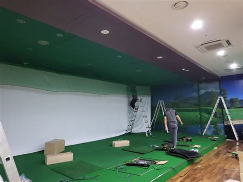 일산 아파트 커뮤니티센터 안에 스크린타석렌탈 사례 네이버 블로그