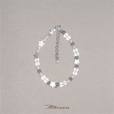 [신상할인]스노우 볼 자개 팔찌 에이블리