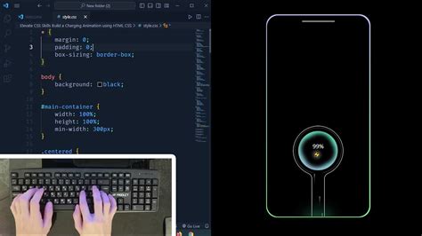 Elevate Css Skills Build A Charging Animation Using Html Css Youtube