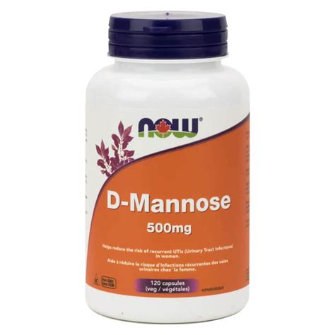 Optimum Health Now D Mannose 500 Mg