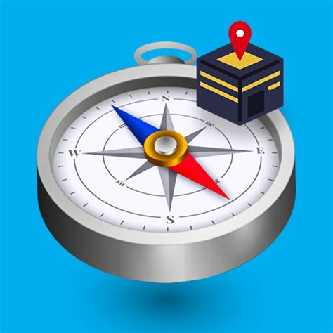 Kaaba Direction Compass Clipart