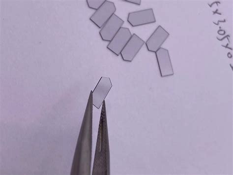 Sharp Tip Single Crystal Cvd Diamond Plate Diamond Scalpel Scalpal