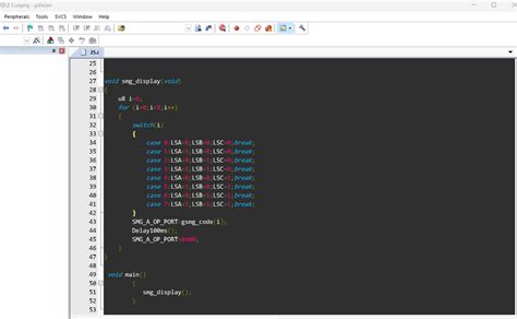 动态数码管显示0 7 Csdn社区