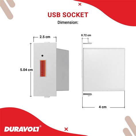 USB Socket Duravolt