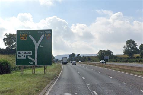 A38 Slip Road Closed And Emergency Services On Scene After Two Car