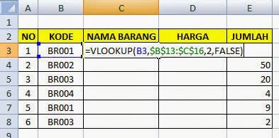 Fungsi Vlookup Hlookup Di Excel TutorialExcel Borneo