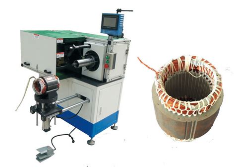 Horizontal Single Side Stator Coil Lacing Machine For High Winding Overhang Big Electric Motor