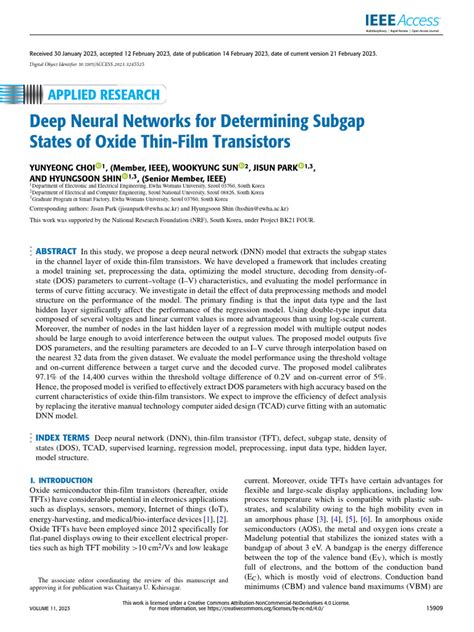 Deepneuralnetworksfordeterminingsubgapstatesofoxidethin Film