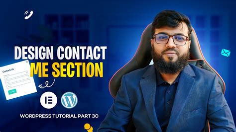 How To Create An Awesome Contact Us Page In Elementor Free Wordpress Full Course Youtube