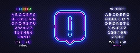 느낌표 네온 사인 어떤 목적으로든 훌륭한 디자인 느낌표 아이콘 네온 디자인 템플릿 벡터 일러스트 레이 션 0명에 대한 스톡 벡터 아트 및 기타 이미지 Istock
