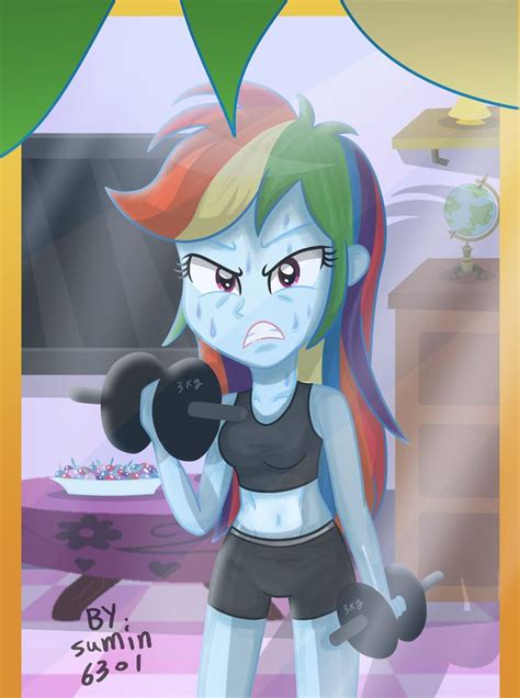 Rainbowdash Exercise By Sumin6301 On Deviantart The Jungle Book 2 Charlie Chocolate Factory