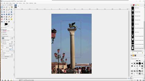 GIMP Quick Tips Rectangle Select Tool YouTube