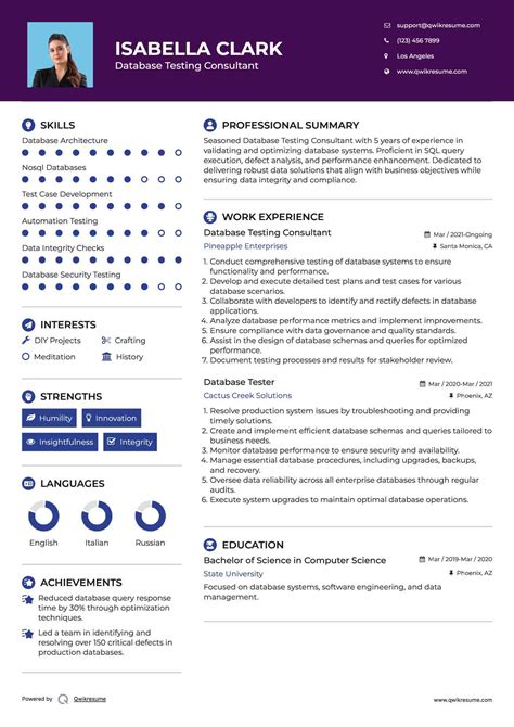 10 Database Tester Resume Samples And Templates For 2025