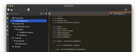 Brush Command And Component Scripting Workshop Files Scripting