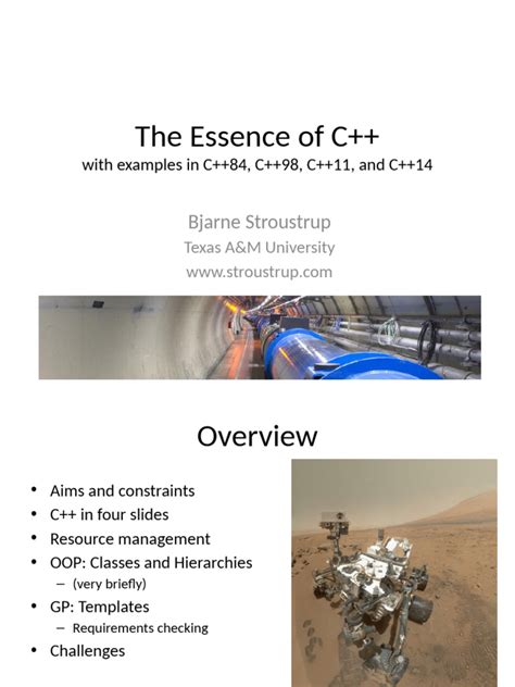 bjarne stroustrup the essence of c with examples in c 84 c 98
