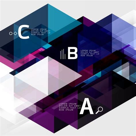 Premium Vector Abstract Triangles And Lines Vector Background