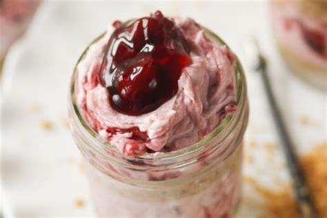 Cherry Cream Pie In A Jar Recipe Food Fanatic