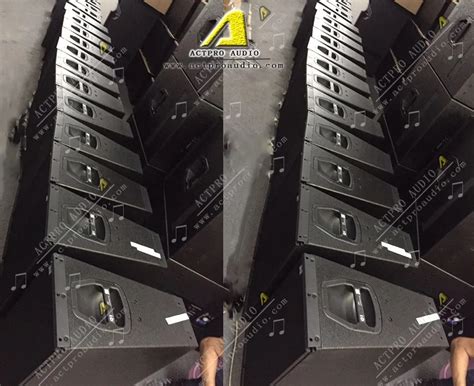 D B Q Audio Line Array Speaker Q V Double Inch Powered Line Array Pro Audio Q V Active