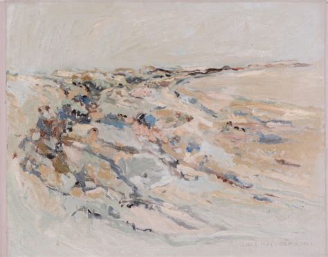 Lars Hallberg Olja På Duk Konst Måleri Auctionet