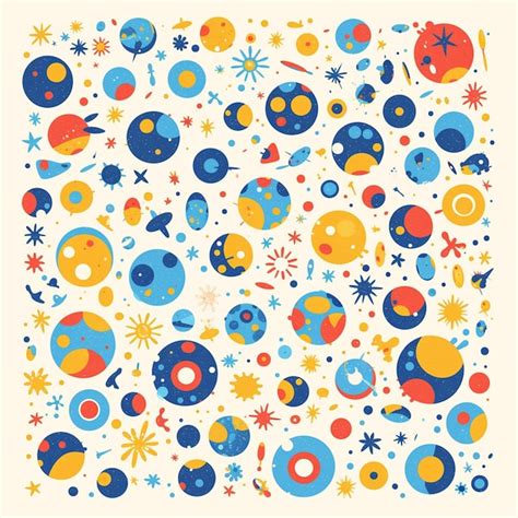 Premium Vector Experimental Patterns With Playful Elements