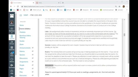 Html Syllabus And First Week Info Youtube