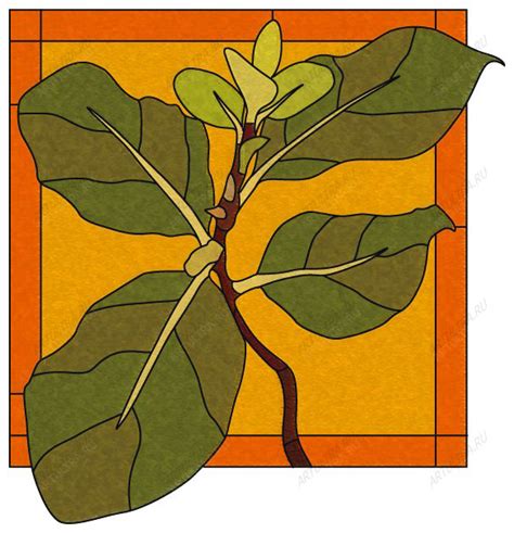 Рисунки для витражей можно скачать бесплатно в формате   Pdf и Eye