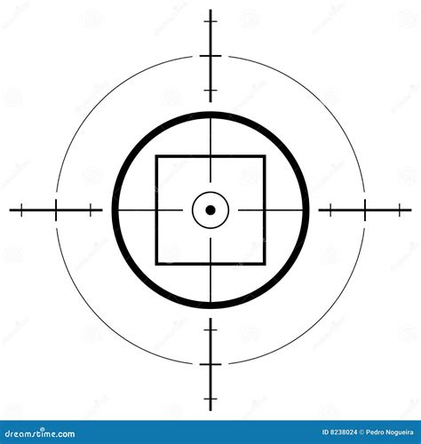 Gun Sight Vector Illustration 8238024