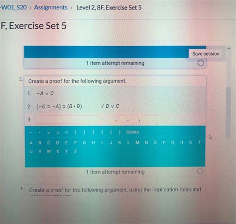 Solved W01 S20 Assignments Level 2 8f Exercise Set 5 F