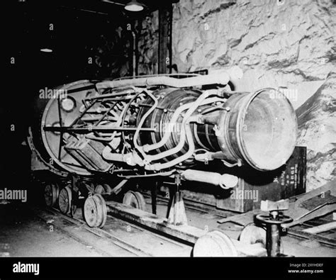 The V2 Rocket Motor Assembly Section Of The Underground Rocket Factory