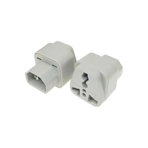 Iec C14 Male Adapter Universal 250v 10a