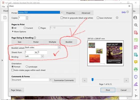 How To Print A Booklet In PDF Format Using Adobe Acrobat Pro Print Tips