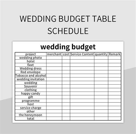Excel Table Templates Excel Table Templates