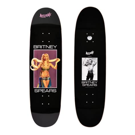 Welcome X Britney Spears Snake Skateboard Deck Far Skateboard Shop