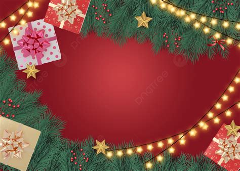 크리스마스 이벤트 빨간색 선물 선물 상자 오각형 빨간 배경 일러스트 및 사진 무료 다운로드 Pngtree