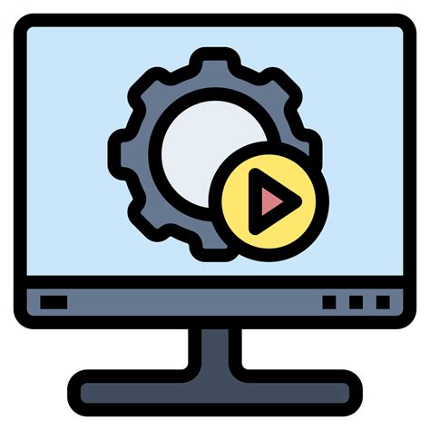 Automatic Computer Control Machine Process Icon Download On Iconfinder