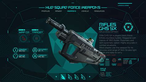 HUD SQUAD GAME UI CONCEPT Behance