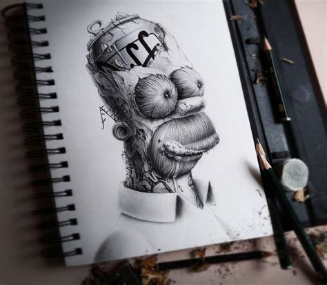 Crazy Drawings In Pencil