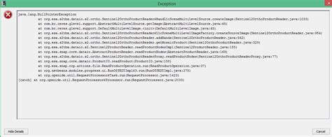 Procedure For Reading Sentinel Images S Tbx STEP Forum