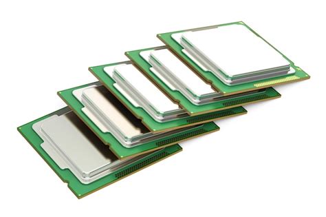 Premium Photo Cpu Computer Processor Units 3d Rendering