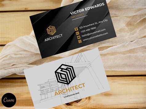 Architect Business Card Templates