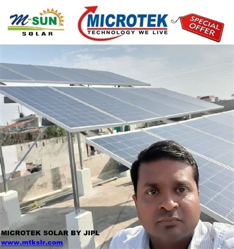 3kw Inverter Pcu Microtek On Grid Solar Power System For Residential Capacity 10 Kw At