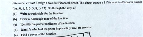 Fibonacci Circuit Design A Four Bit Fibonacci Circuit This Circuit