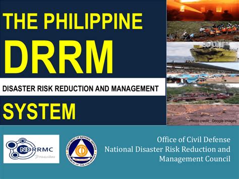 Philippine Drrm System Disaster Risk Reduction And Management