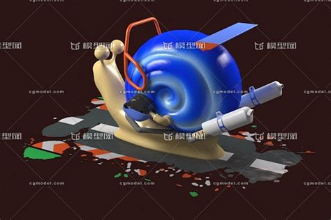 小蜗牛 急速蜗牛 卡通蜗牛 光速赛车 机械蜗牛 科幻蜗牛