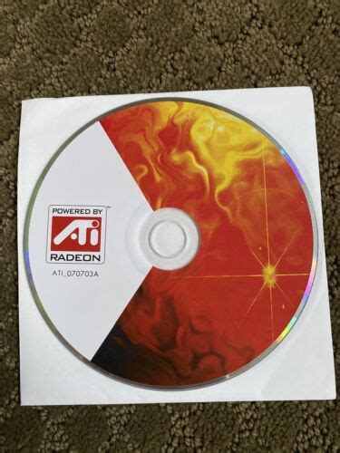 Ati Radeon Driver Cd Ati070703a 2003 Internet Archive Html5 Uploader 163 Ebay