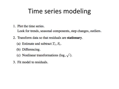 PPT Time Series Analysis PowerPoint Presentation Free Download ID 596136