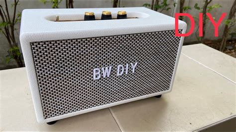 Diy Bluetooth Speaker 2 1 Amplifier ลำโพงบลูทูธทำเอง แบบมาแชล เบสหนัก Youtube